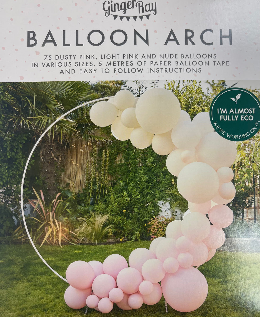Ginger Ray Balloon Arch Kit - Pinks & Nudes – The Celtic Company